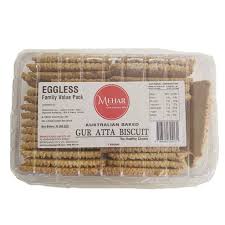 Mehar Gur Atta Biscuit 1kg – OM SEVVEL INDIAN STORE