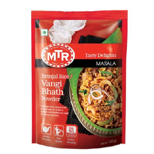 MTR Vangibath Powder – OM SEVVEL INDIAN STORE